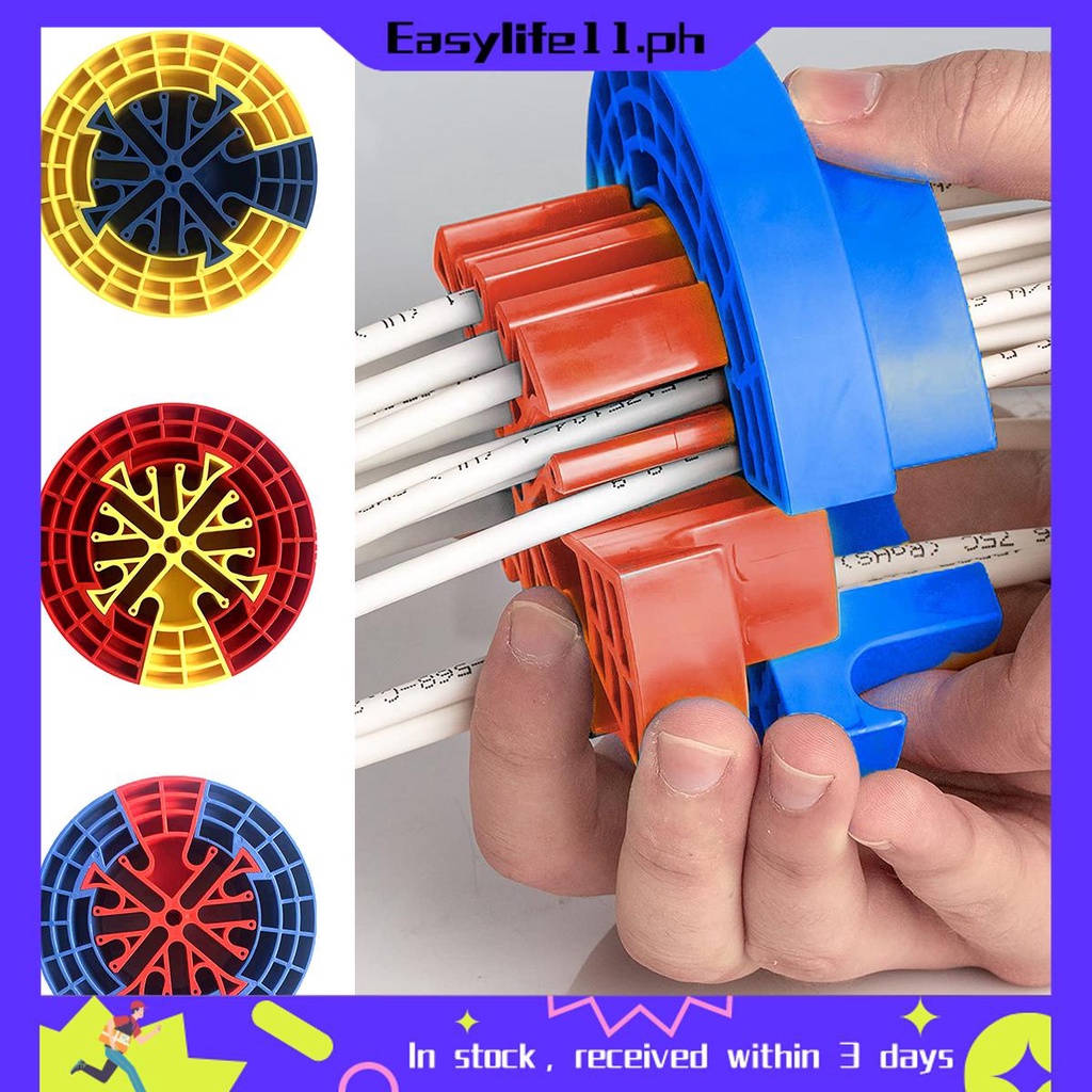 Plastic Cable Comb Tool Durable Cable Organizing Tool Kit Colorful Wire ...