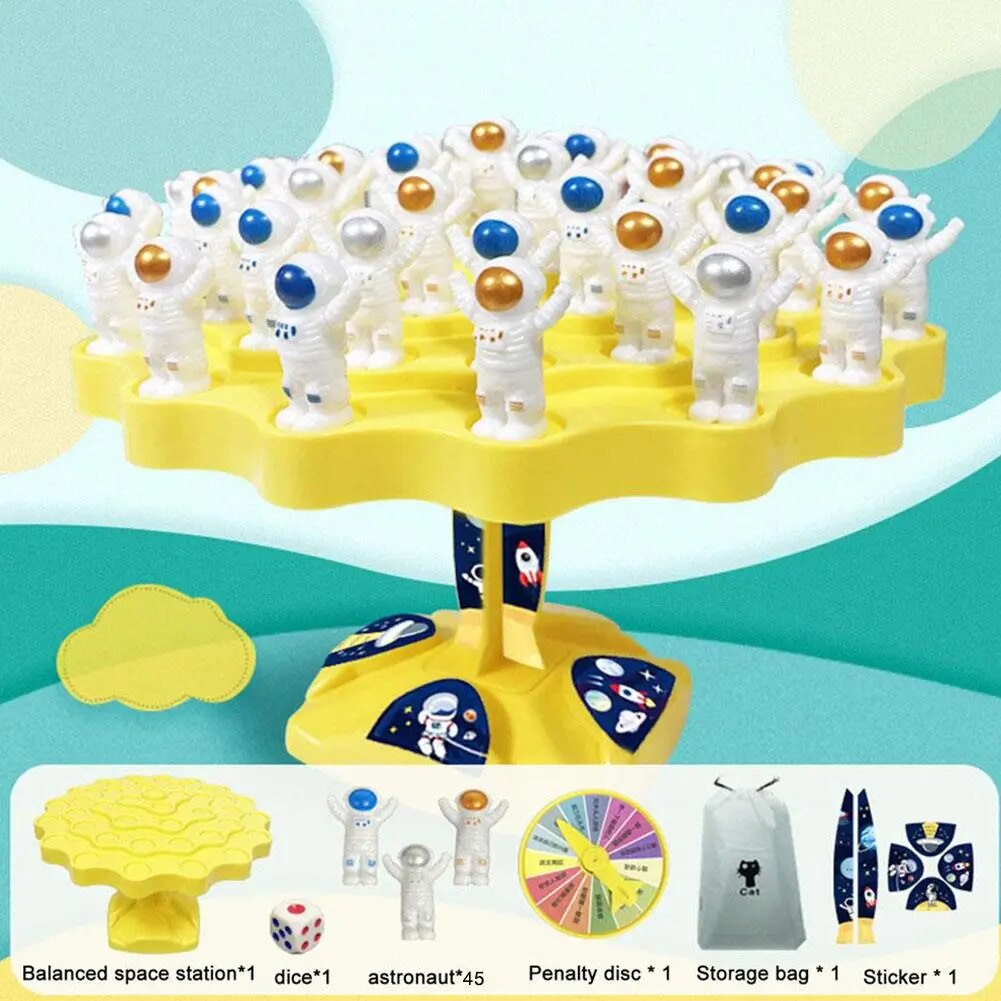 Balance Tree Game Educational Toy Balancing Astronaut Board Game For ...