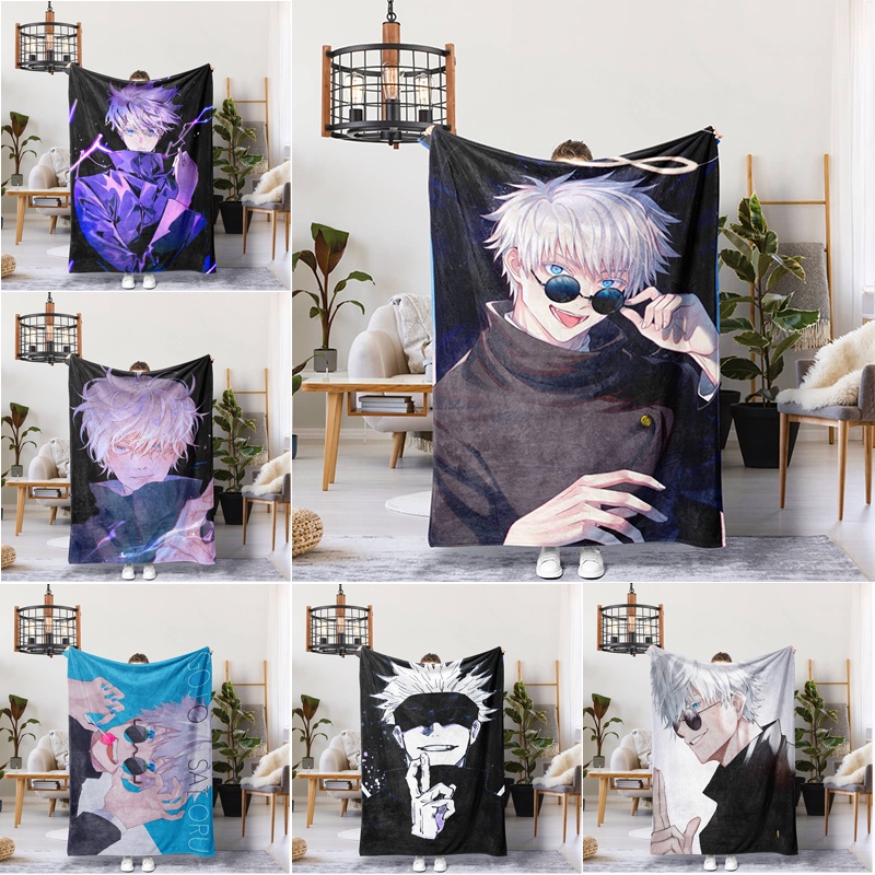 Jujutsu Kaisen Satoru Gojo Flannel Blanket Cute Blanket Practical Gifts ...