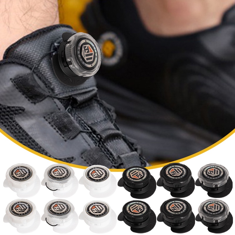 1pair Rotating Metal Wire Swivel Automatic Buckle Rope Sneaker ...