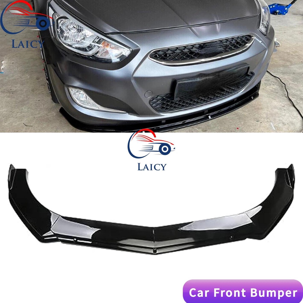 LAICY For Hyundai Accent Car Front Bumper Chin Lip Spoilers Body Kits ...