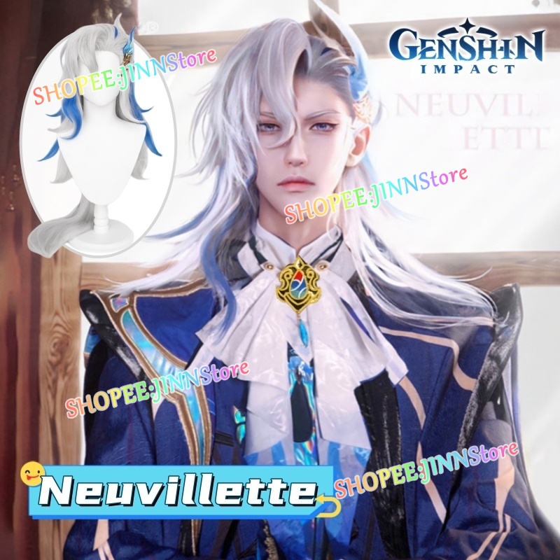 - JINN - Neuvillette Cosplay Costume Genshin Impact Cosplay Neuvillette ...