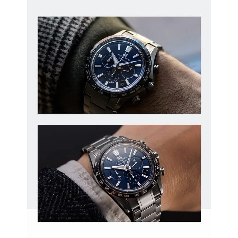 New Luxury Brand Grand Seiko SLGC001G Tentagraph Evolution 9 Collection ...