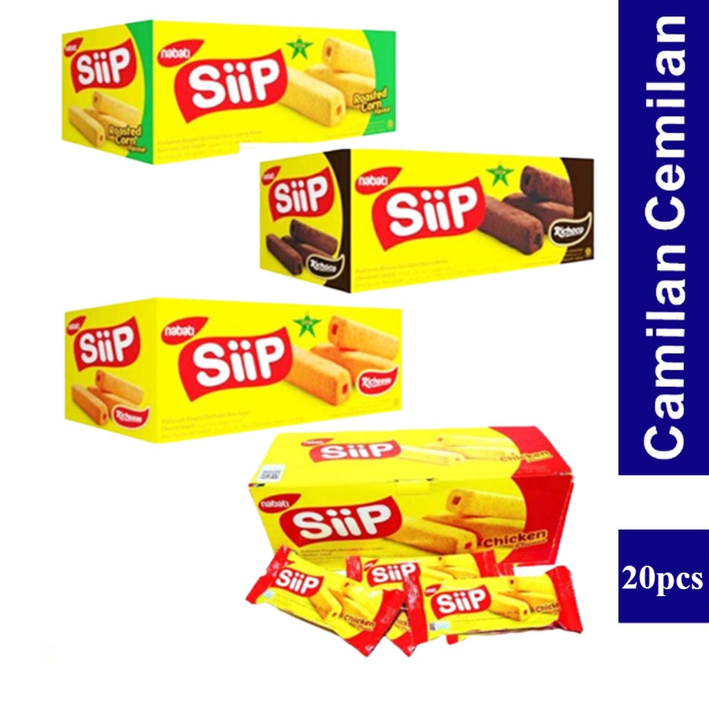 Nabati SIIP Box Sip Richesse Richoco Chicken Corn contains 20 pcs x 5 ...