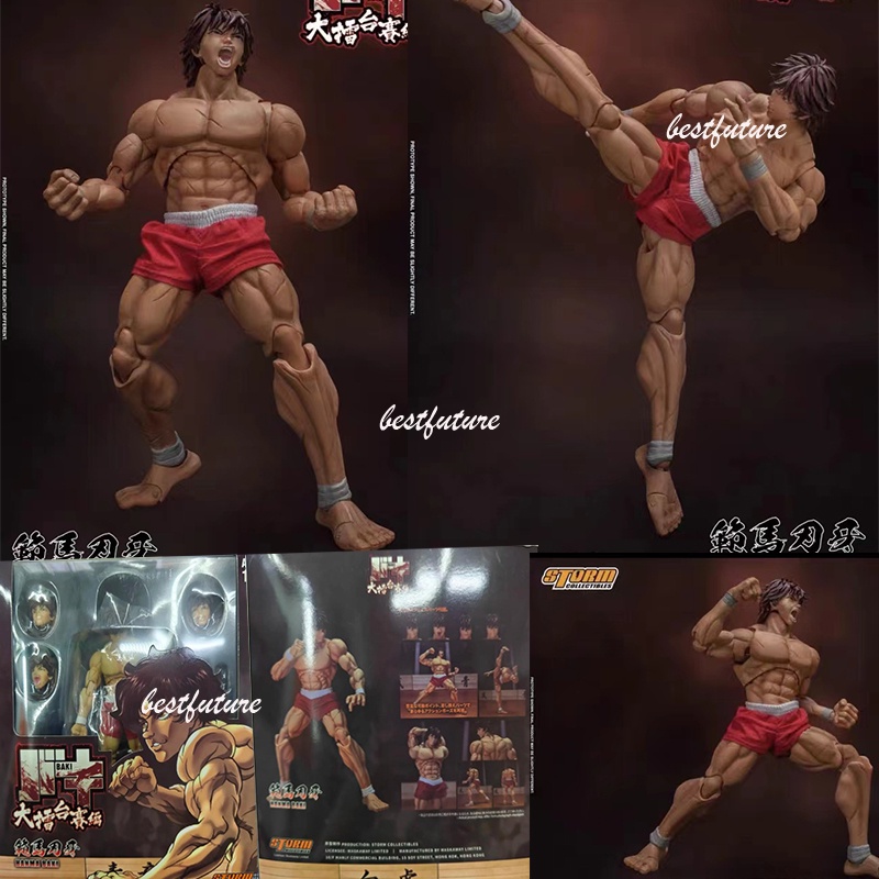 Storm Toys BAKI HANMA ST 1/12 Articulado Action Figure Model ...