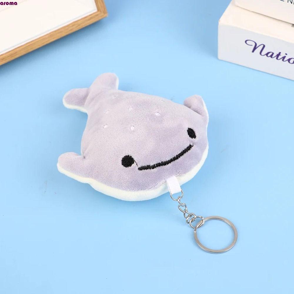 AROMA Cartoon Whale Keychain, Animal Whale Soft Stuffed Animal Whale ...