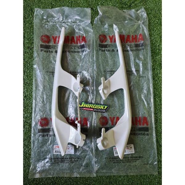 JHIROSKY Pearl White Grab Bar Xmax (Genuine Yamaha) | Shopee Philippines