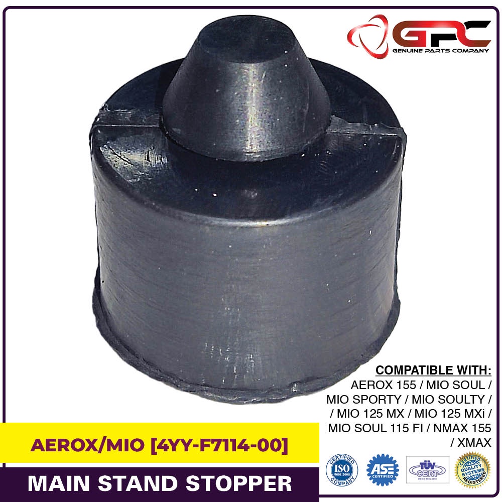 GPC MIO / AEROX / NMAX Rubber Main Stand Stopper [4YY-F7114-00 ...