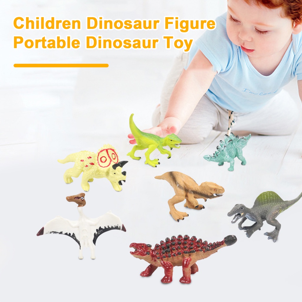 Dinosaur Model Toy Cute Dinosaur Toy Mini Dinosaur Toy Set Realistic T ...