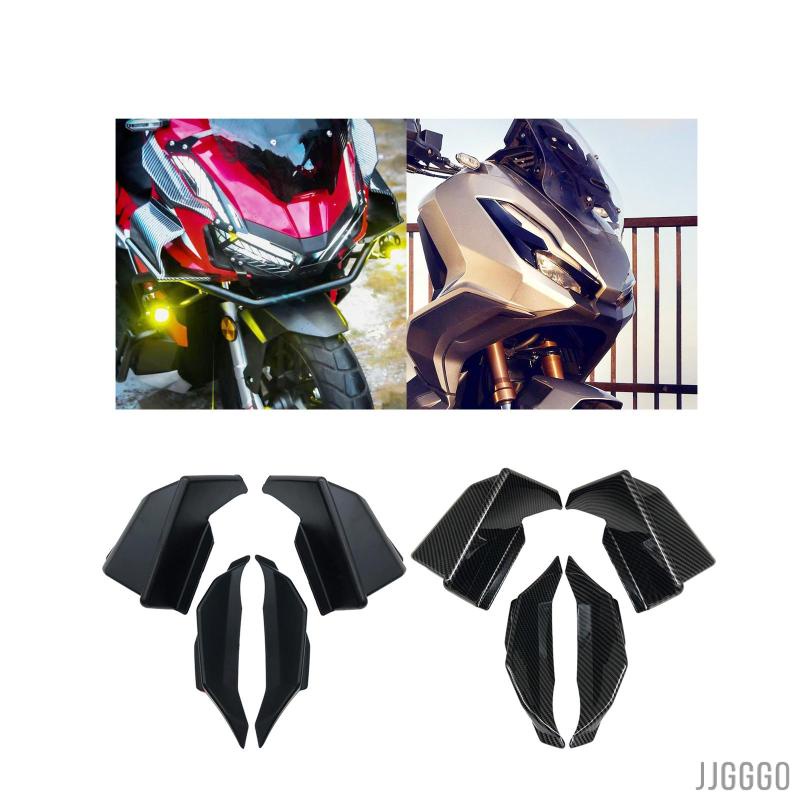 [Jjgggo] Front Side Winglet Wind Fin Spoiler Cover Aerodynamic Body ...