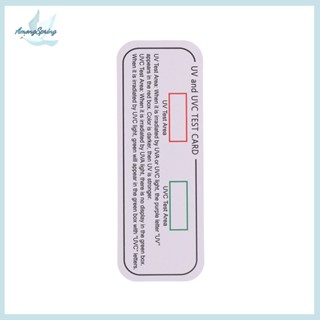 AmongSpring> 10PCS Light Test Cards UVA UVC Test Cards Light Wavelength ...