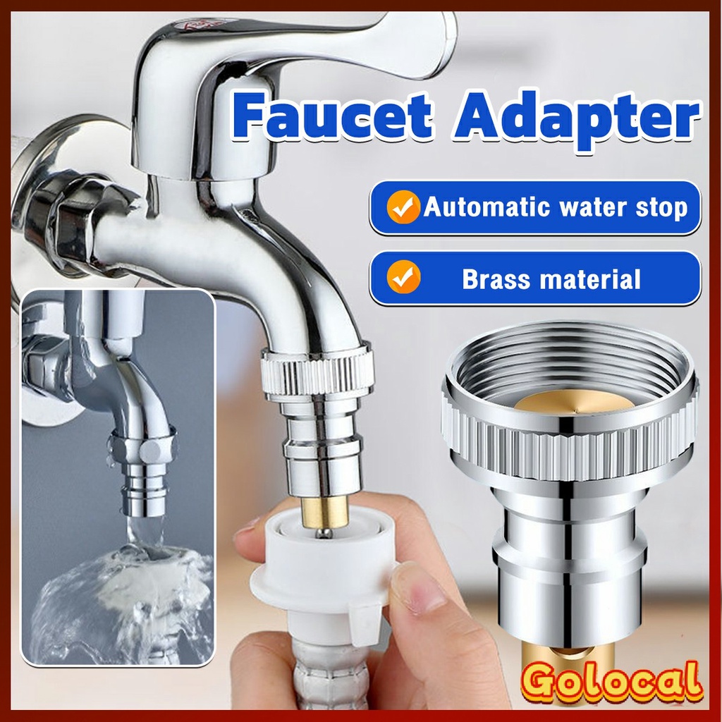 GoLocal Washing Machine Faucet Adapter Nozzle Full-automatic Anti ...
