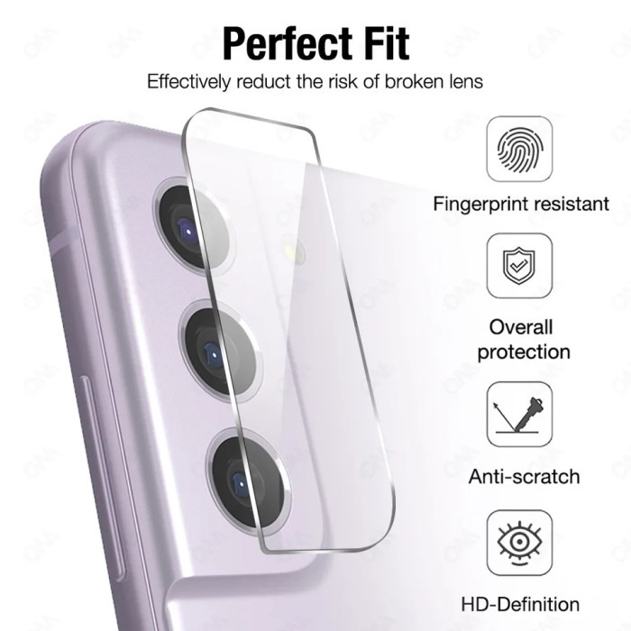 Hp ACCESSORIES SAMSUNG S21 FE TEMPERED FLEXIBLE PROTECTIVE CAMERA LENS ...