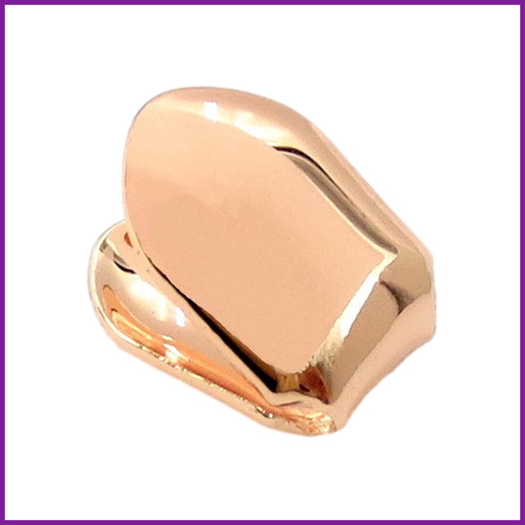 Gold Teeth Caps 14k Gold Small Single Tooth Top Gold Plated Realistic ...