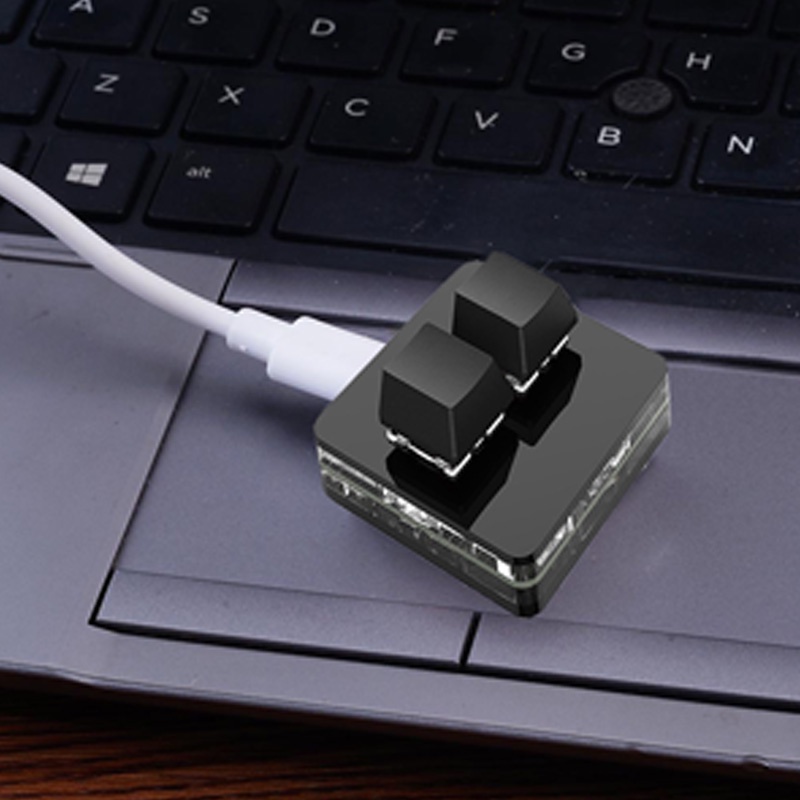 3 Key 2 Key Keypad Copy Paste Keyboard Black Mini Copy And Paste
