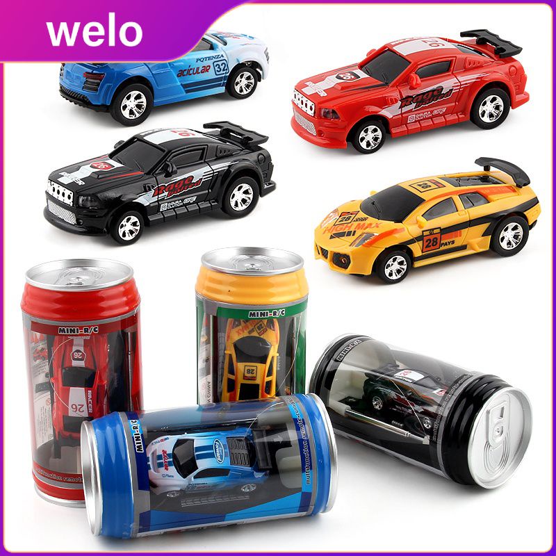 WELO Multi-color Mini Can Rc Car Battery Operated Plastic Remote ...