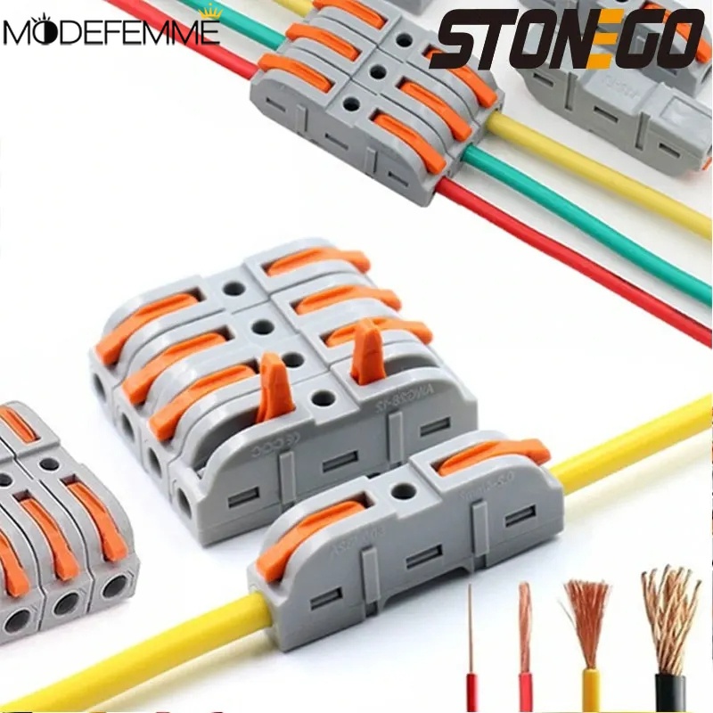Home Wire Connectors - Butt Terminal 1 to 1 Inline Wire Connector ...
