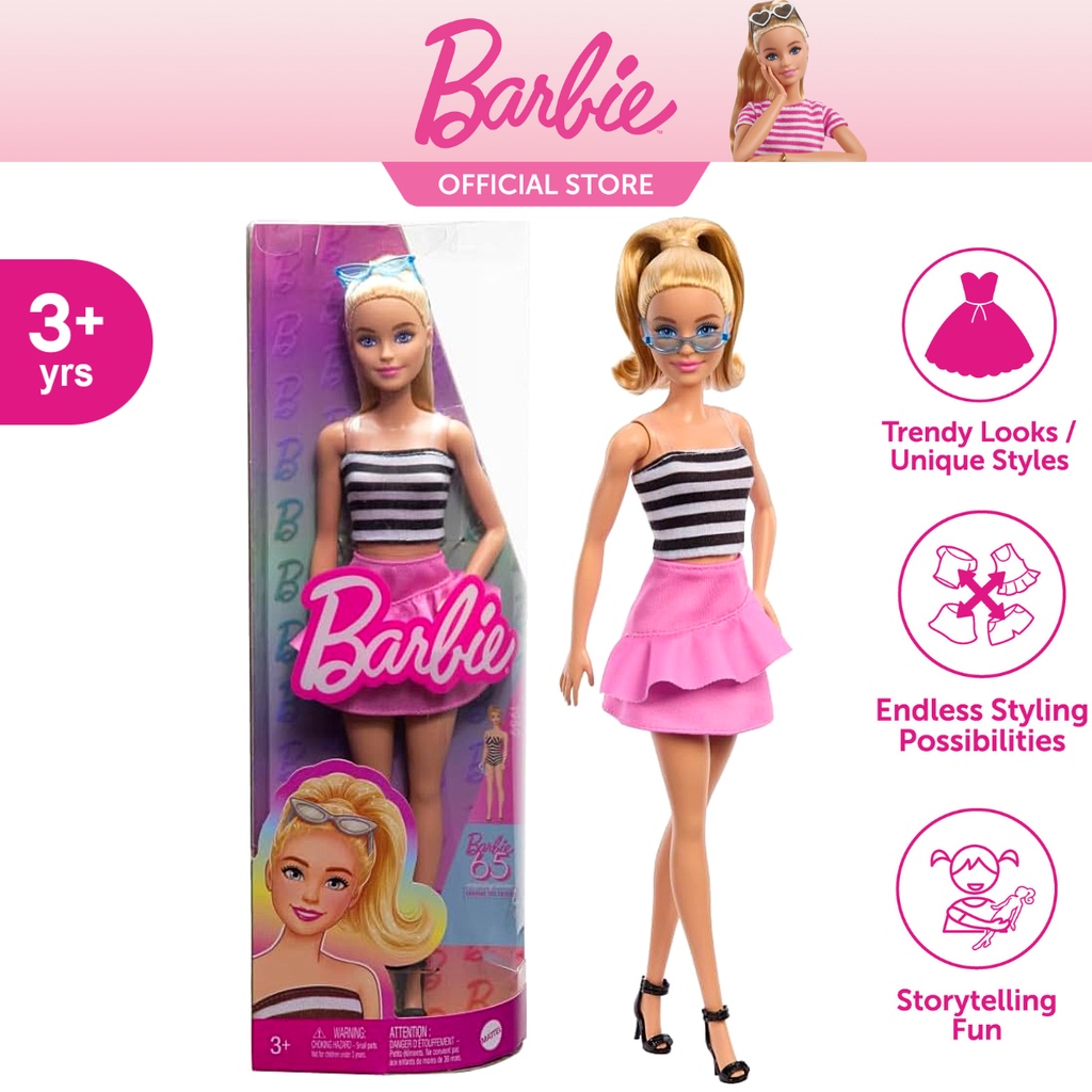 Barbie Fashion Fun Fashionista Doll Original #213 with Blonde Hair ...