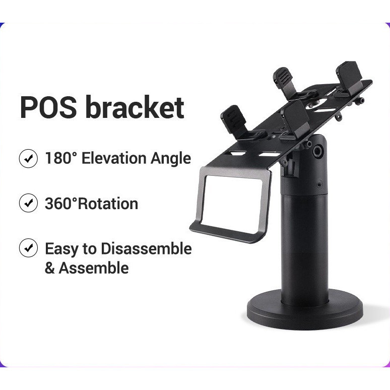Pos Machine Stand Rotatable And Adjustable Pos Display Cashier Display ...