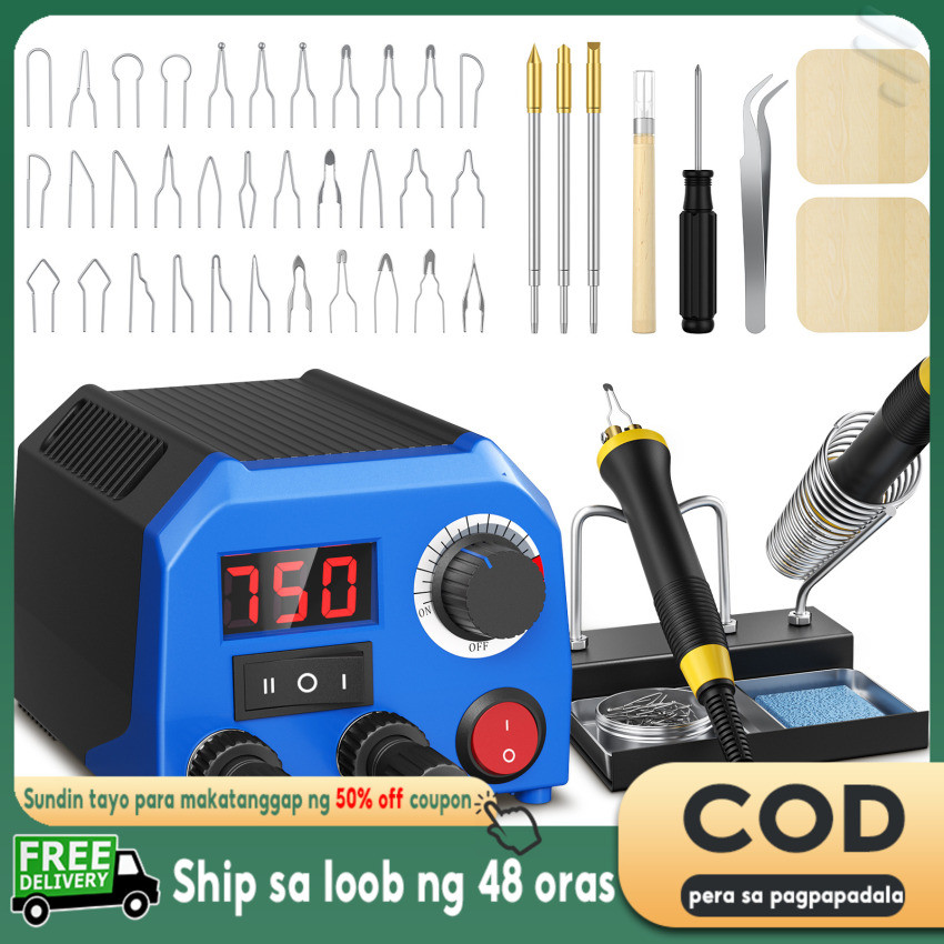 Pengjia Wood Burning Pen Temperature Adjustment Professional Pyrography ...