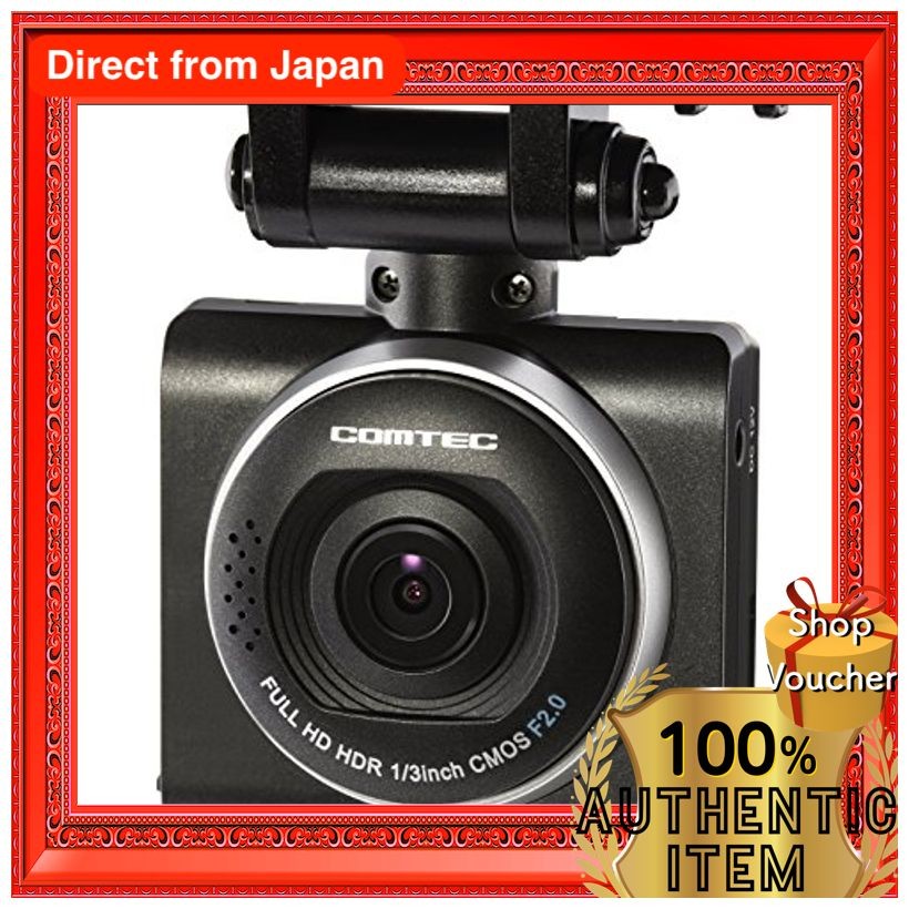Comtec Dash Cam ZDR-012 2 Megapixels Full HD Noise Reduction Night Image Correction LED Signal ...