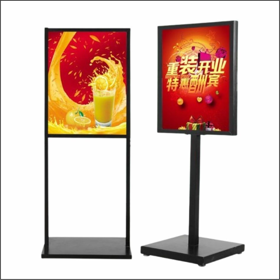 Durable Big Size Sintra Poster Stand Signage / Menu Board Printing ...