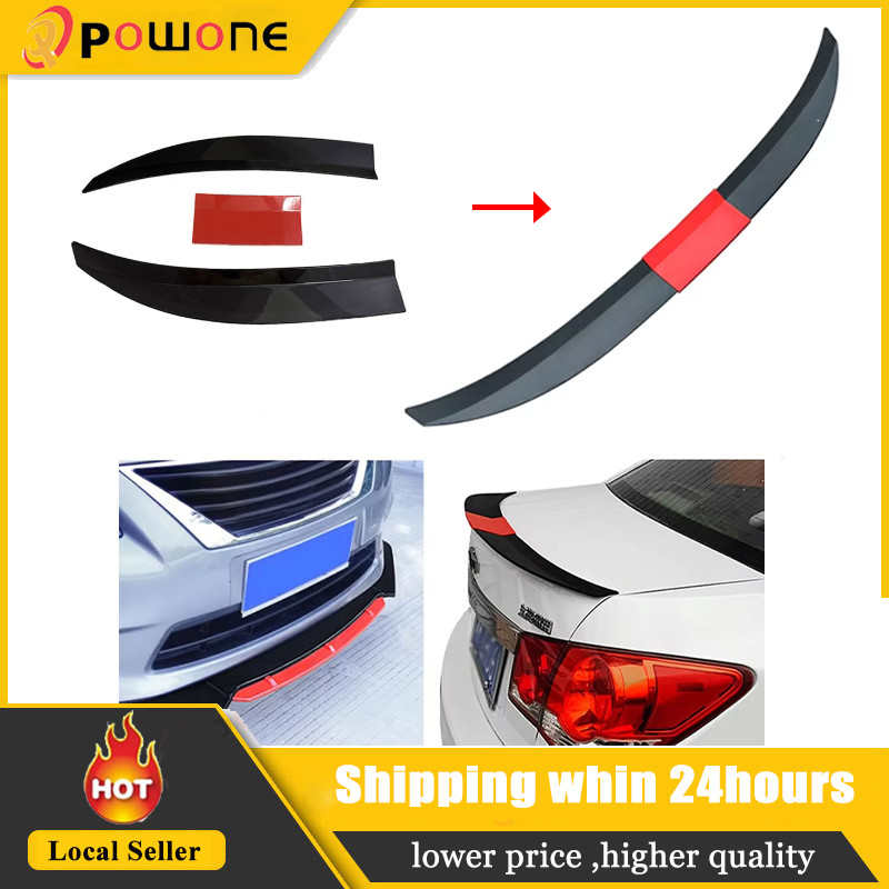 Universal Car Adjustable Trunk Tail Rear Wing Spoiler Car Body Kit ...
