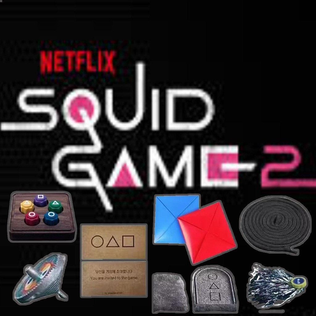 Squid Game V2 Korean Game Korean Folk Game Children's Educational Games (hitting pictures ...