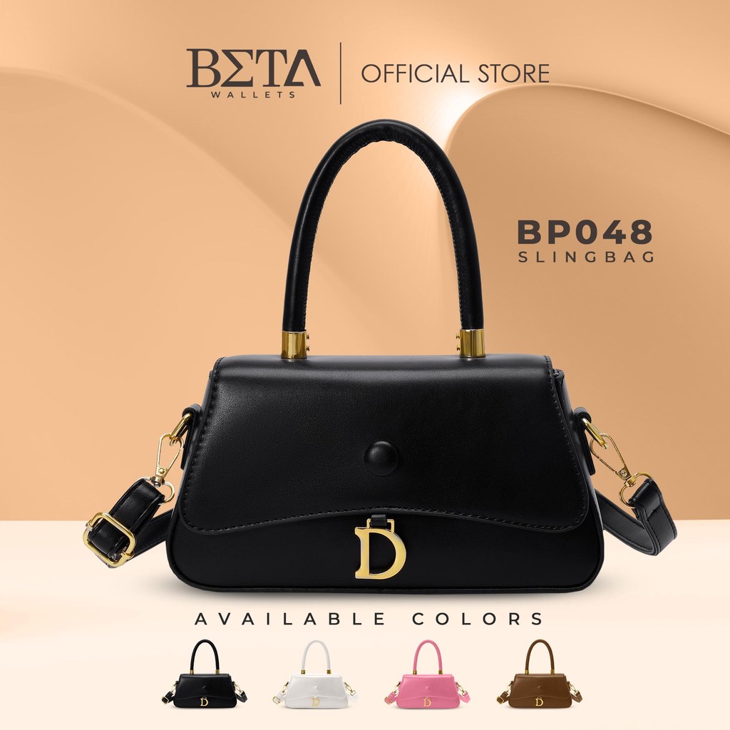BETA Sling Bag For Women Western Style New Texture Minority All-Match ...