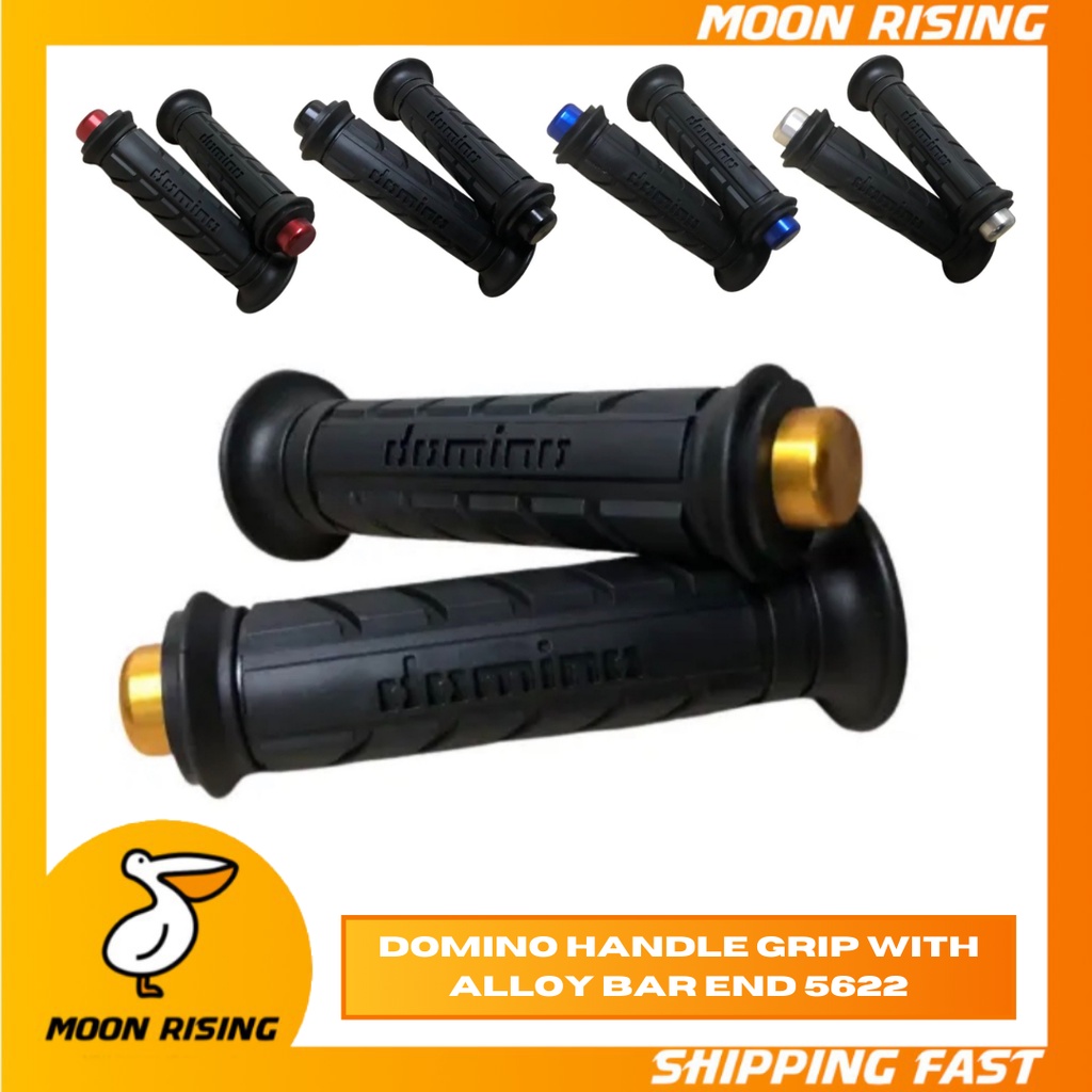 MOTORCYCLE HANDLE GRIPS HANDLE GRIP WITH ALLOY BAR END 5622 | Shopee ...
