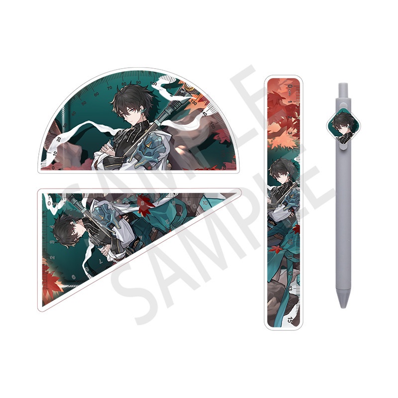 Honkai Star Rail Acrylic Ruler Pen Yanqing Kafka Jing Yuan Himeko ...