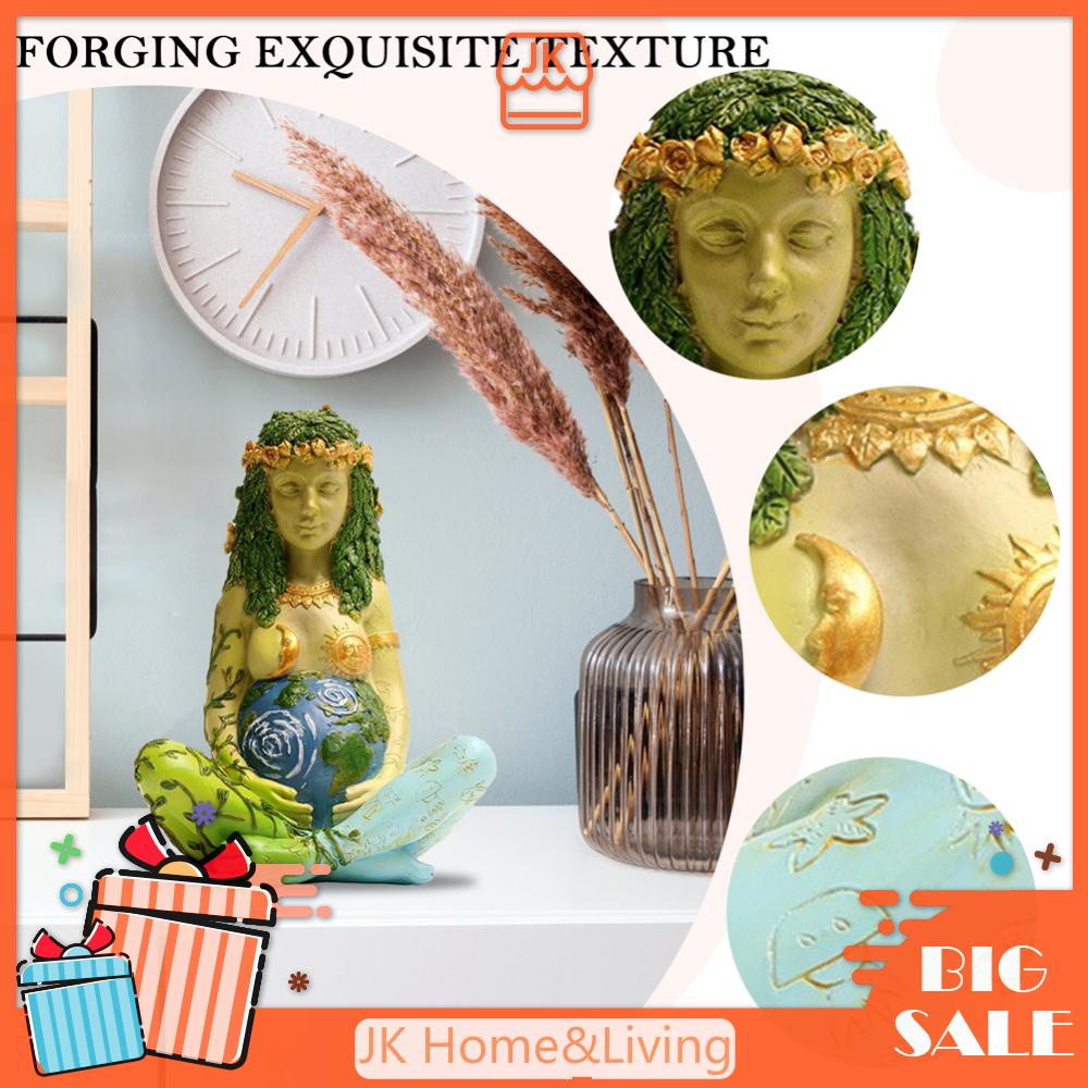 Art Gaia Statue Crafts Earth Mother Goddess Statue Living Room/Bedroom ...