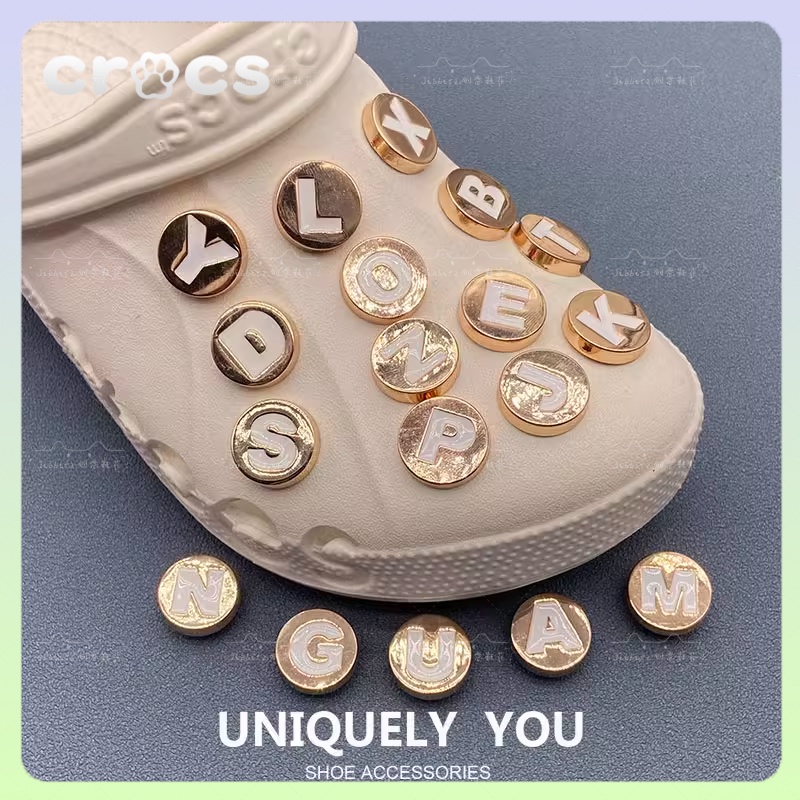 jibbitz for crocs Metal Letter crocs accessories crocs jibbitz jibbitz ...