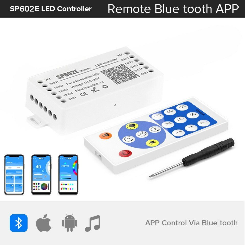 Blutooth Music Led Controller SP107E SP108E SP602E SP901E Bluetooth ...