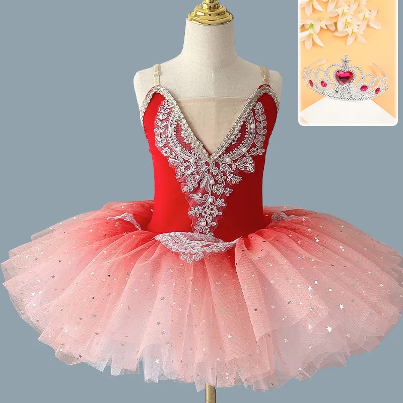 ballerina dress Ballet Dress for Kids Tutu Dress Girls Dance Costume ...