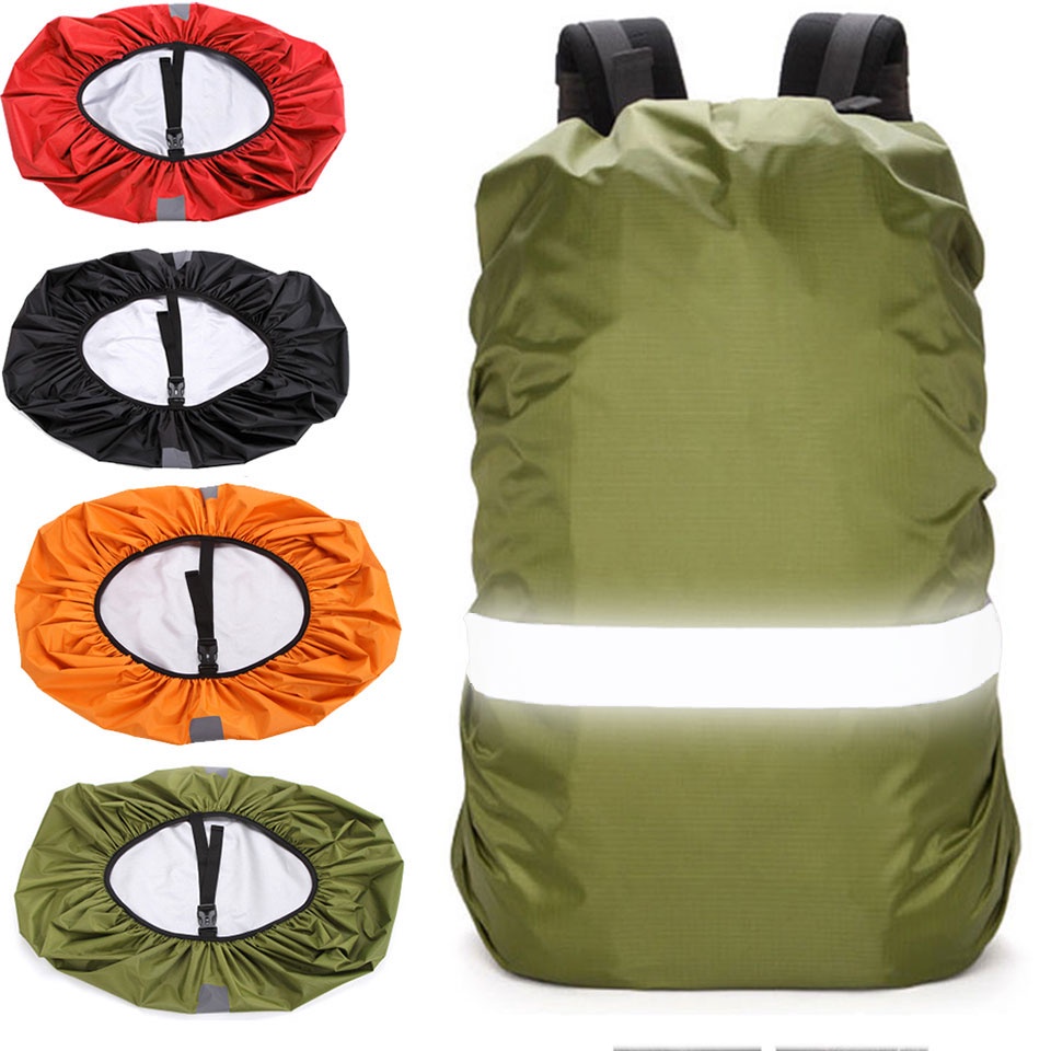 20L 35L 45L 60L Plug Reflective Rain Cover Backpack Waterproof Bag Camo Tactical Outdoor Camping ...