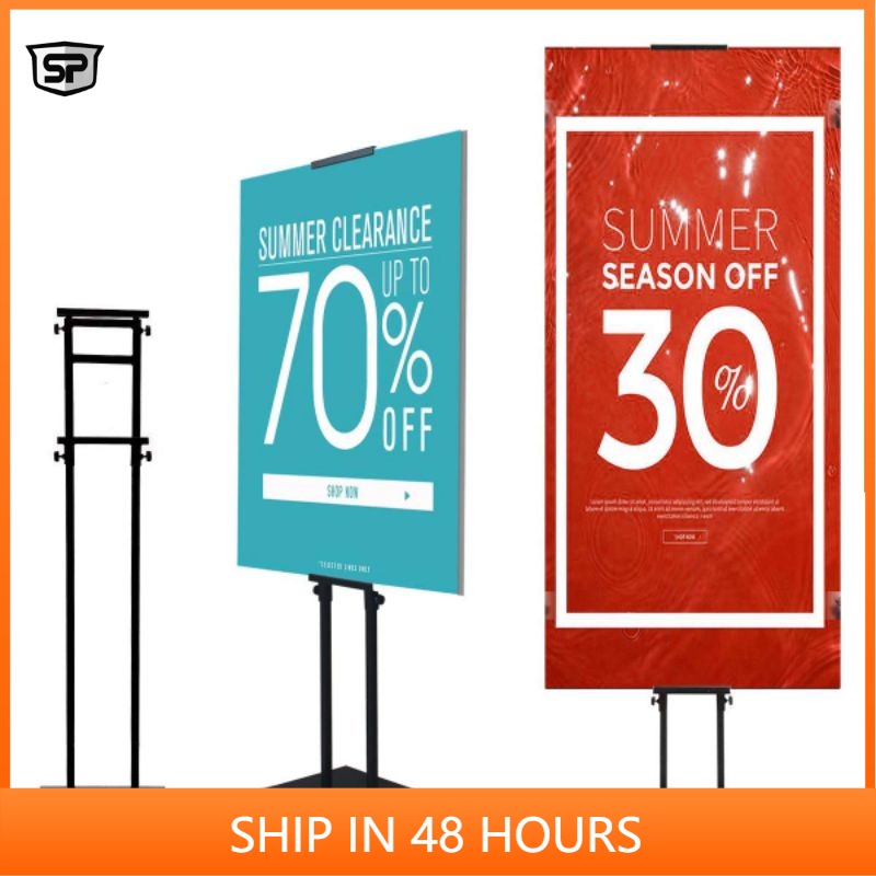 Double sided Board Banner KT Pedestal Stand Poster Sintra Display Stand ...