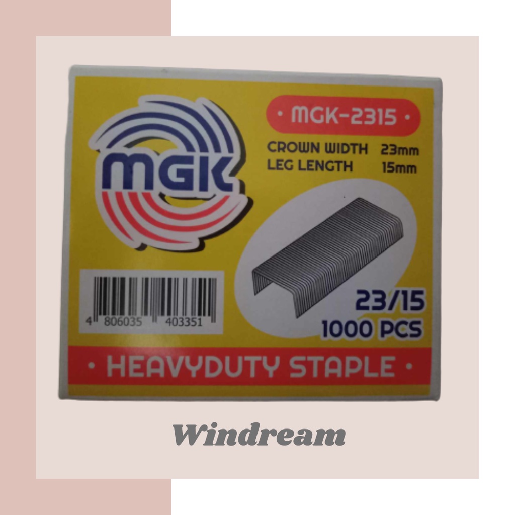 MGK Heavy Duty Staple Wire | Shopee Philippines