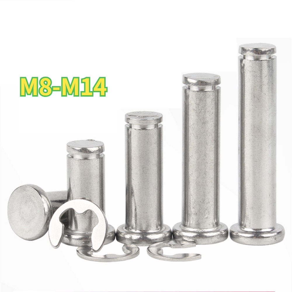 [XNY] 304 Stainless Steel Fixed Pin with Slot Card Round Pin Shaft ...
