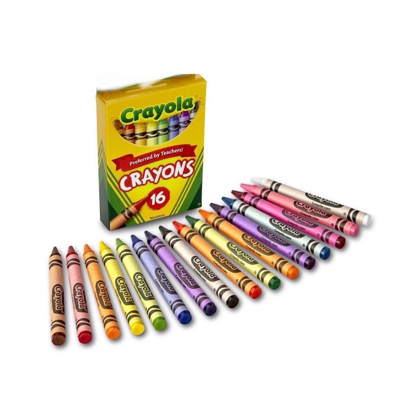 【Spot goods】Crayons 8/16/24 colors Krayola for kids and adults school ...