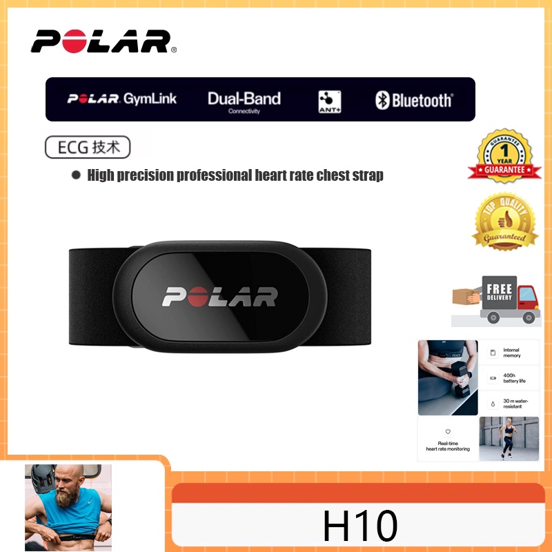 Polar H10 Accurate Heart Rate Band ECG Medical Electrocardiogram ...