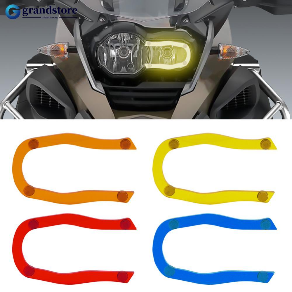 GRANDSTORE 1Pc Motorcycle Headlight LED Daytime Running Light Cover ...