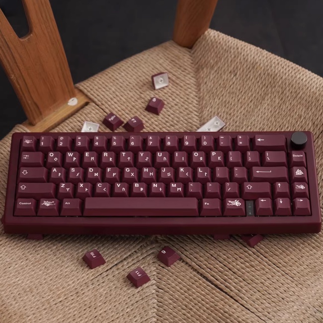 GMK BLOT Blood Sacrifice Red Key Hat Factory Height PBT Material ...