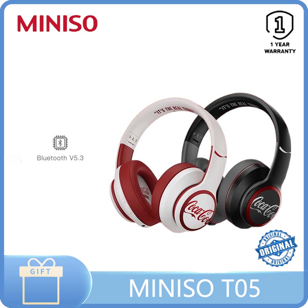 Miniso T05 Coca Cola Bluetooth headset 5.3, sports helmet with video ...