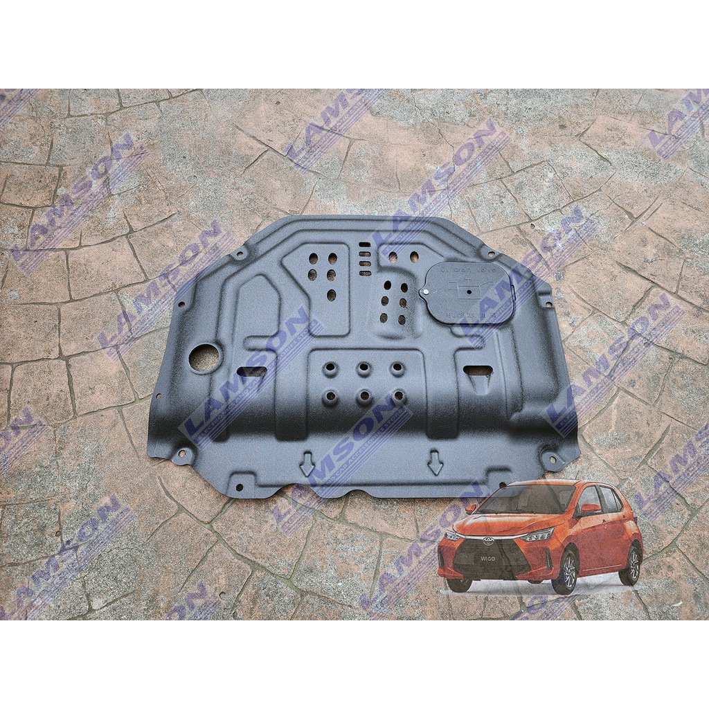 Toyota Wigo 2nd Generation 2024 Engine Undercover | Shopee Philippines