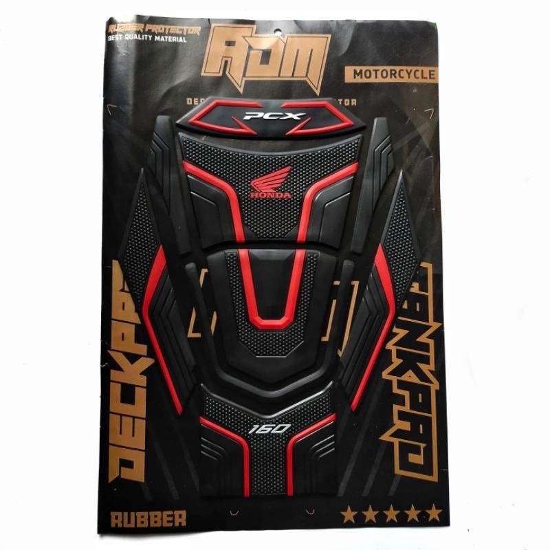 Tankpad Rubber Body Protector Tank pcx 160 new/ tankpad pcx new 160 ...