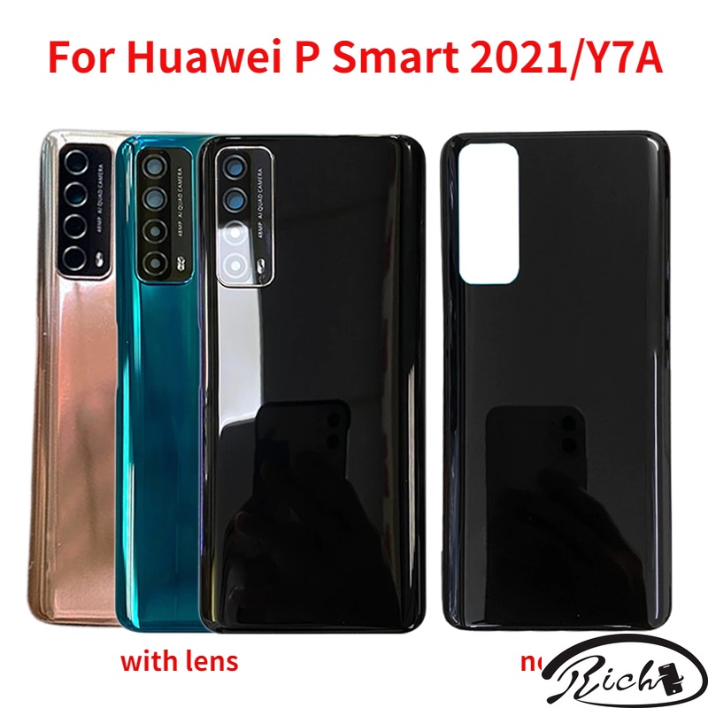 New Back Cover For Huawei P Smart 2021 Y7A PPA-LX2 LX3 Battery Cover ...