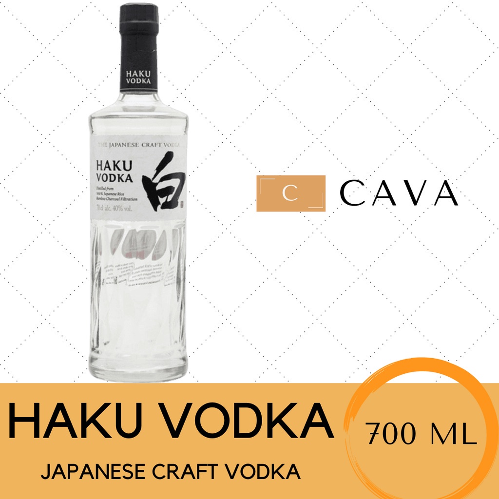 Haku Japanese Craft Vodka 700ml | Shopee Philippines