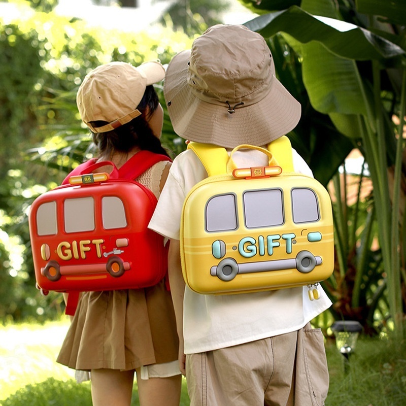 Kindergarten Schoolbag EVA Small Medium Class Car Bus Backpack Cute ...