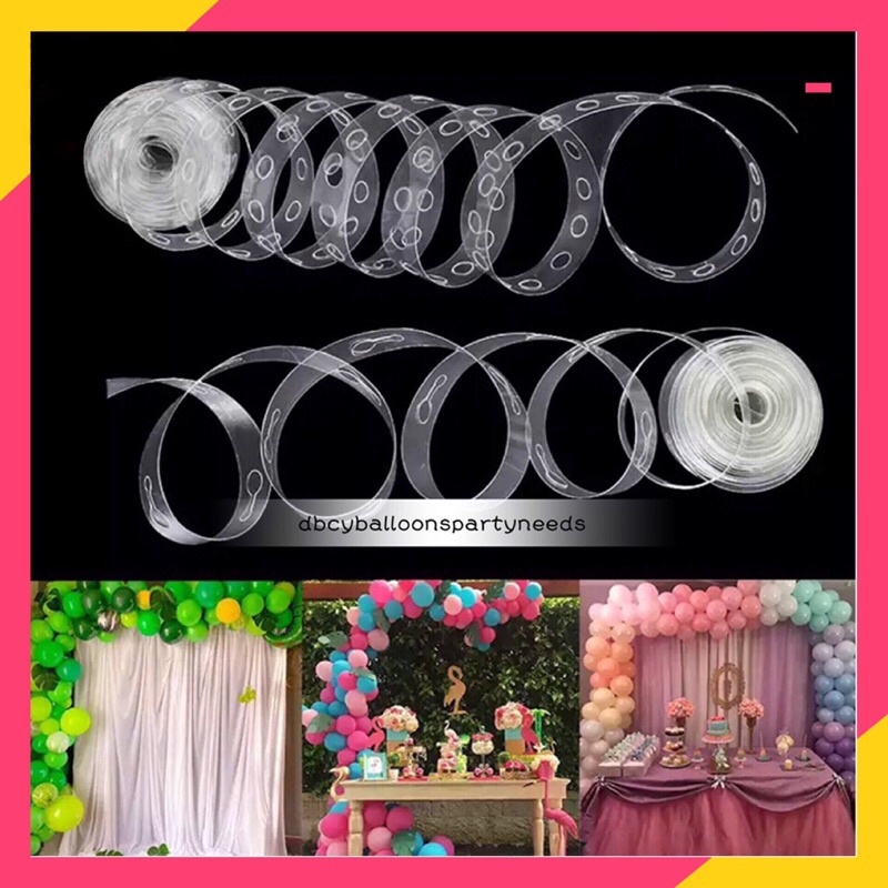5M Balloon Chain Connect/Decoration Kit/Balloon DIY Arch birthday ...
